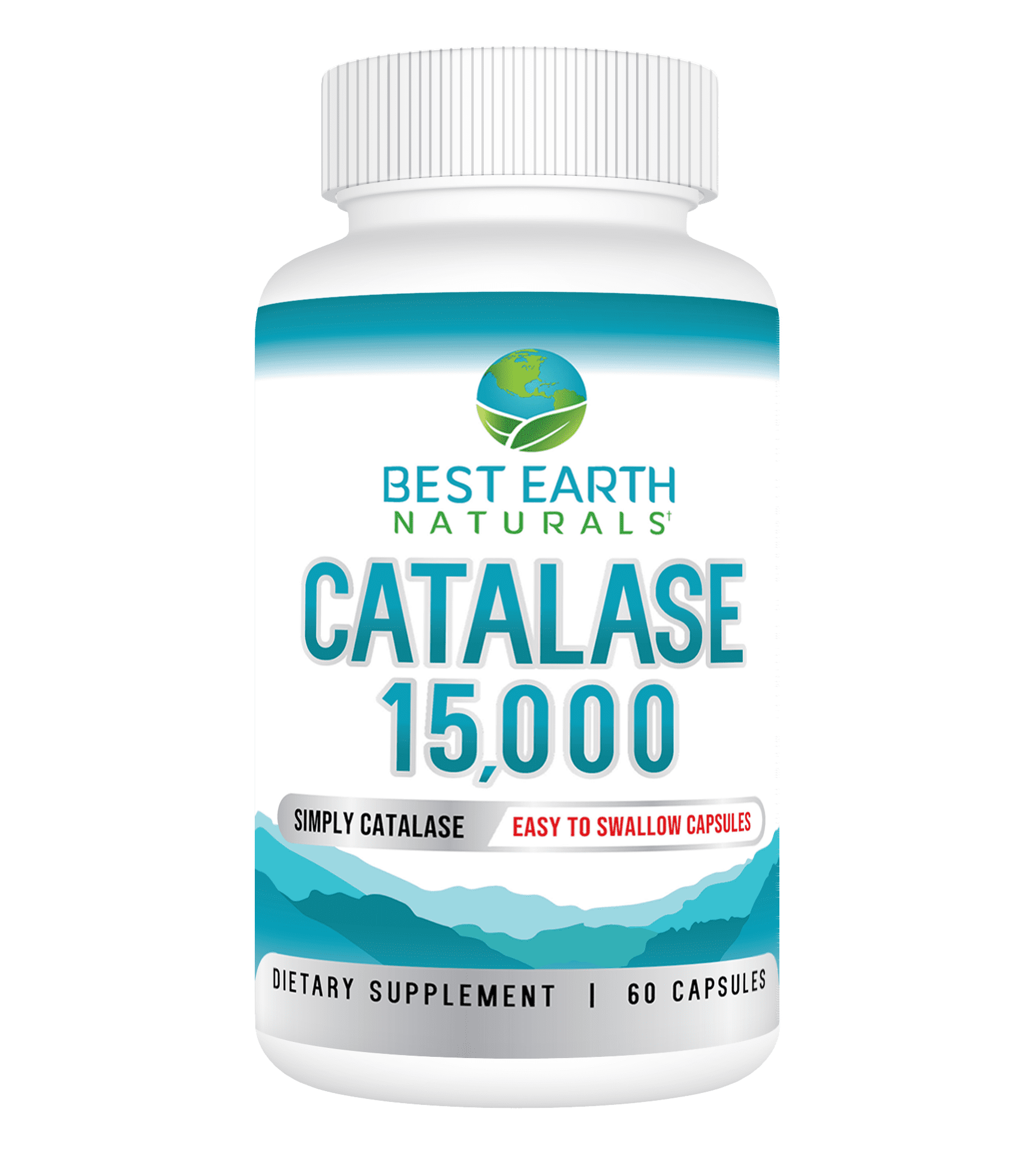 Best Earth Naturals, Catalase 15,000 Pure Catalase Anti-Aging Support ...