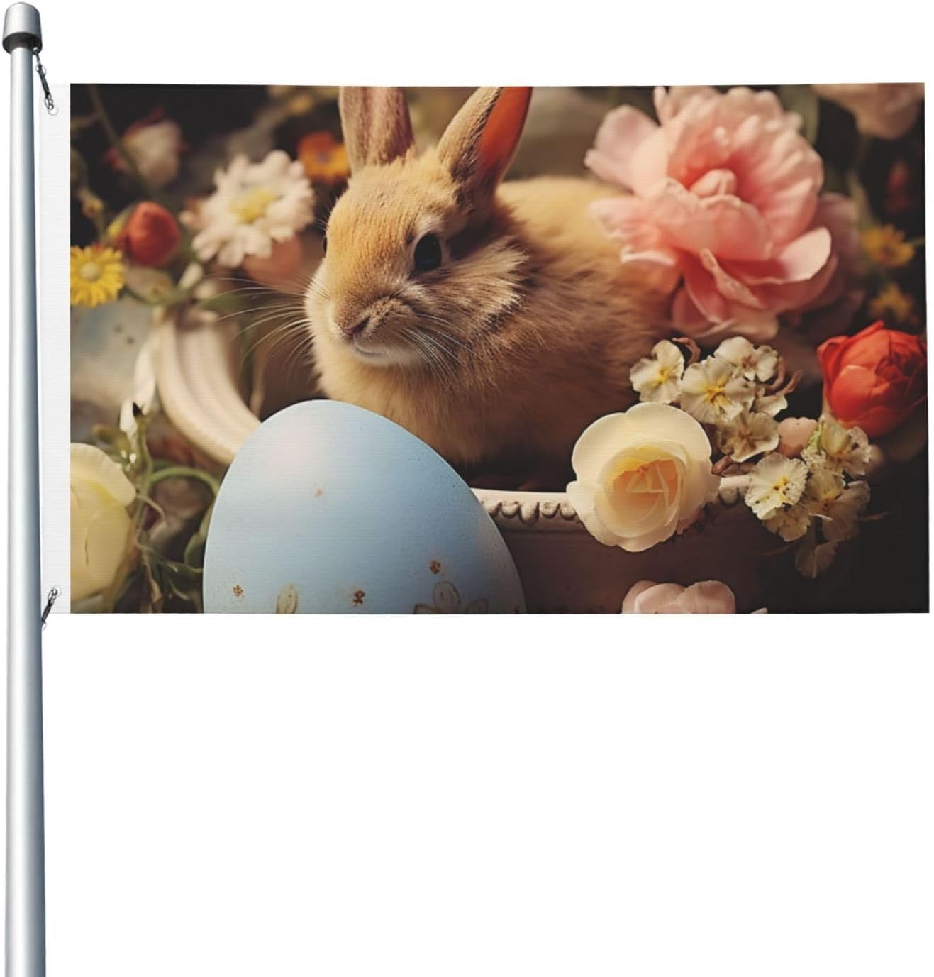 Best Easter wishes Flag 4x6 ft Garden Flag Welcome Spring Summer Garden ...