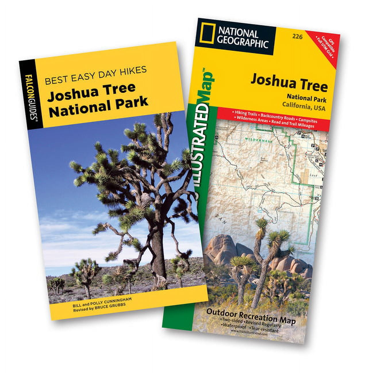 Best Easy Day Hiking Guide and Trail Map Bundle : Joshua Tree National ...