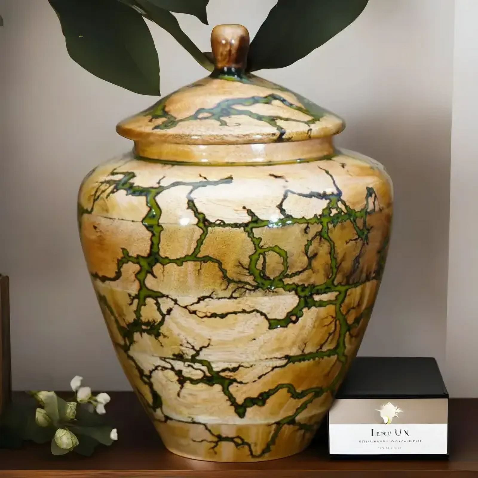 Best Elegant Wooden Urns for Human Ashes Adult Sized Boxes Premium ...