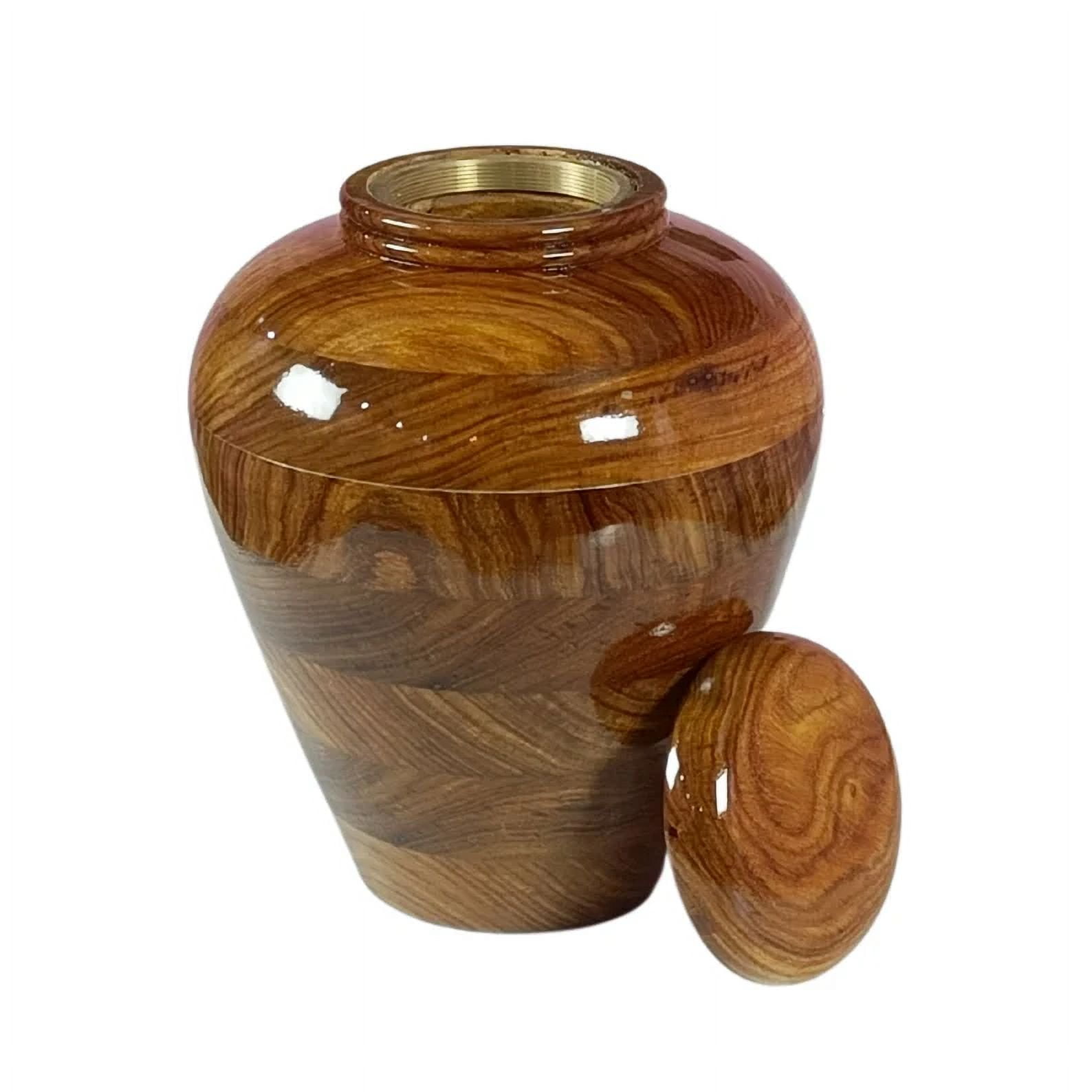 Best Elegant Wooden Urns for Human Ashes Adult Sized Boxes Premium ...