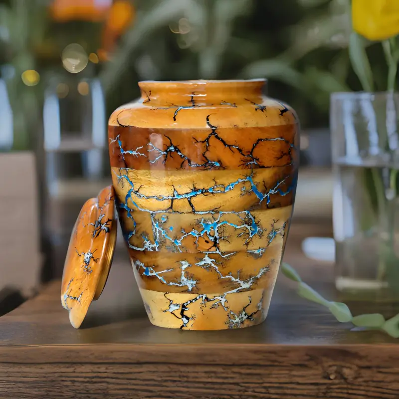 Best Elegant Wooden Urns for Human Ashes Adult Sized Boxes Premium ...