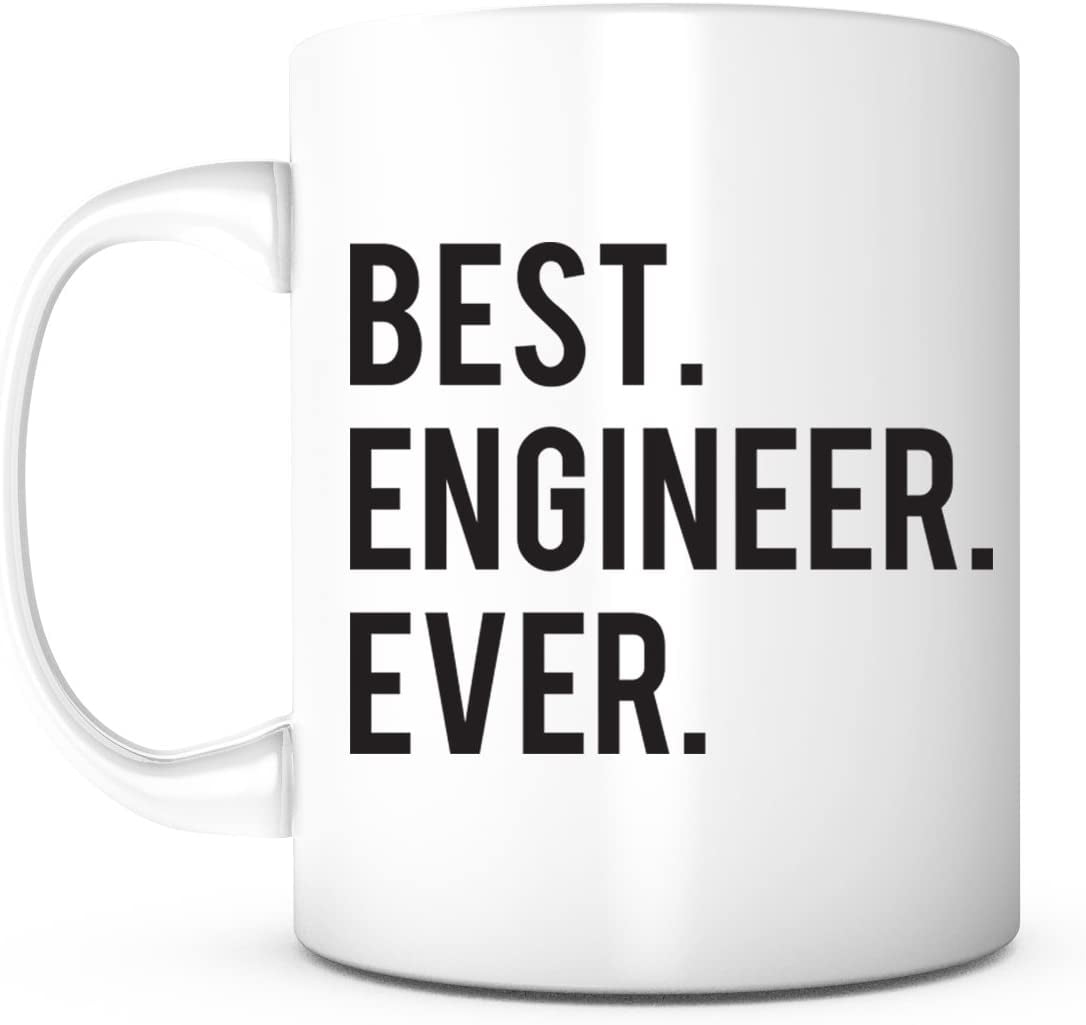 Best Engineer Ever-11 Ounce Ceramic Coffee Mug, Engineering, Gift for ...