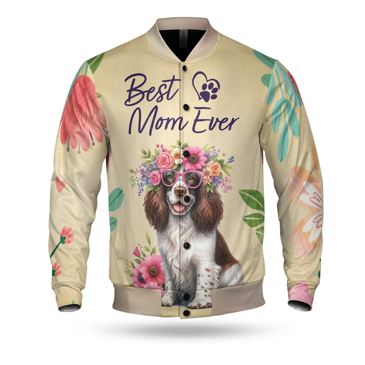 Best English Springer Spaniel Mom Ever Happy Mother's Day All Over ...