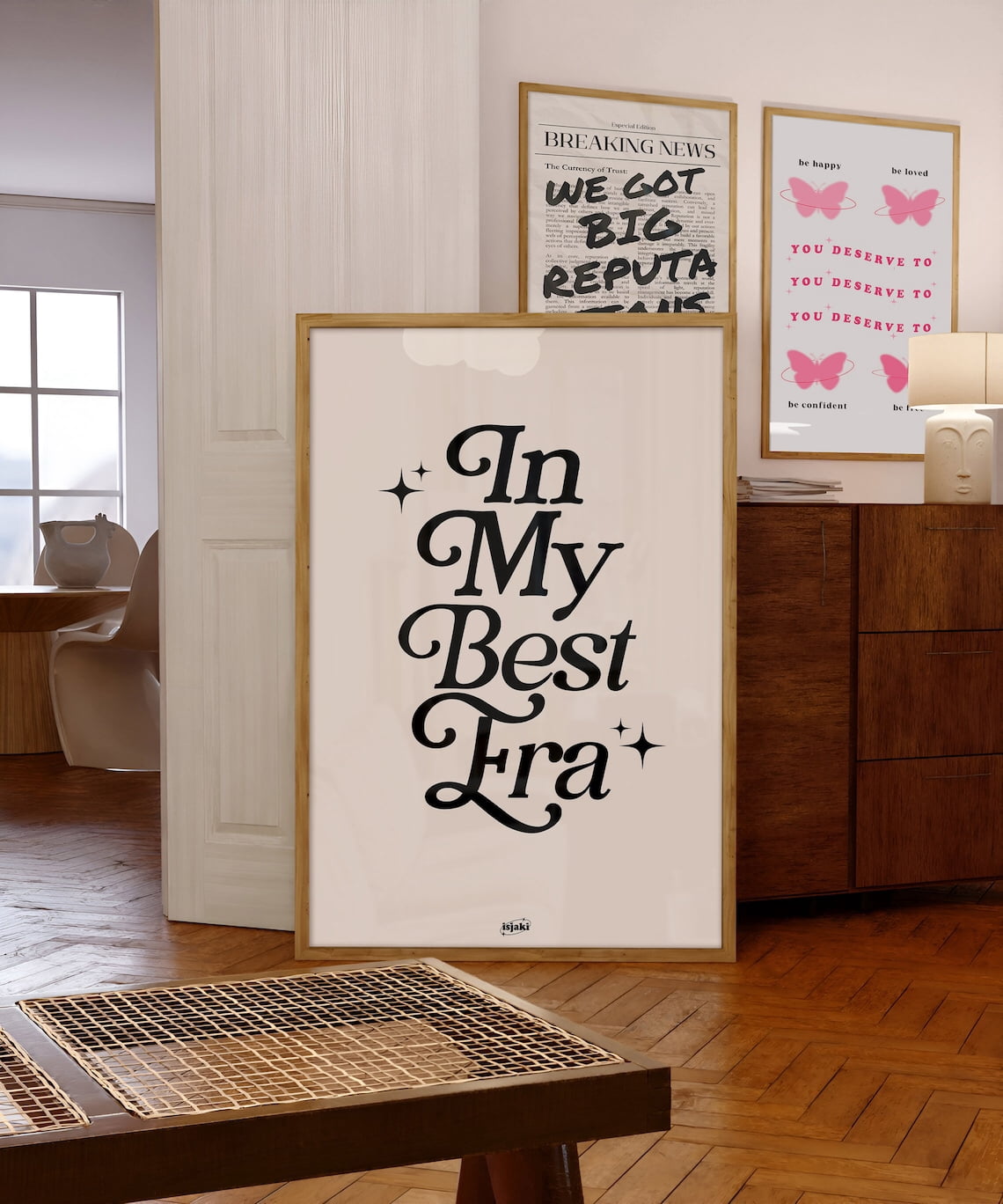 In My Best Era Print, Motivational Print, Hot Pink Girly Poster, Trendy ...
