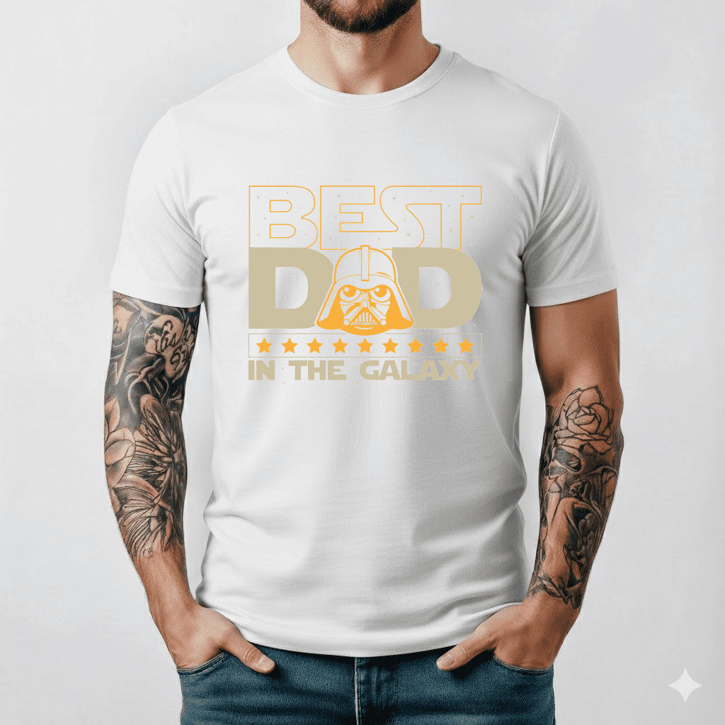 Best Ever In The Galaxy Space Theme Tee Retro Style Graphic Apparel,for ...