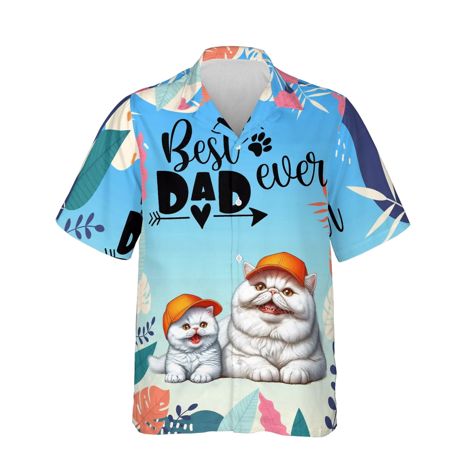 Best Exotic Shorthair Dad Ever Happy Father's Day Hawaiian Shirt ...