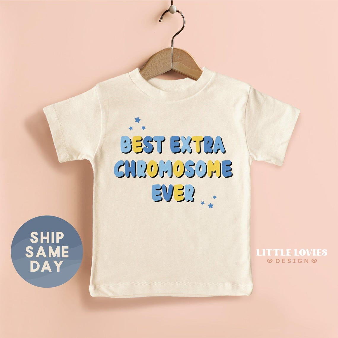 Best Extra Chromosome Ever Toddler Shirt, Down Syndrome Awareness Kids ...