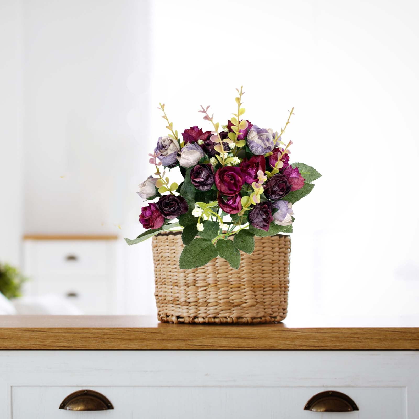 Best Fake Flowers, Hanging Planters For Outdoor Plants Railing, Fake ...