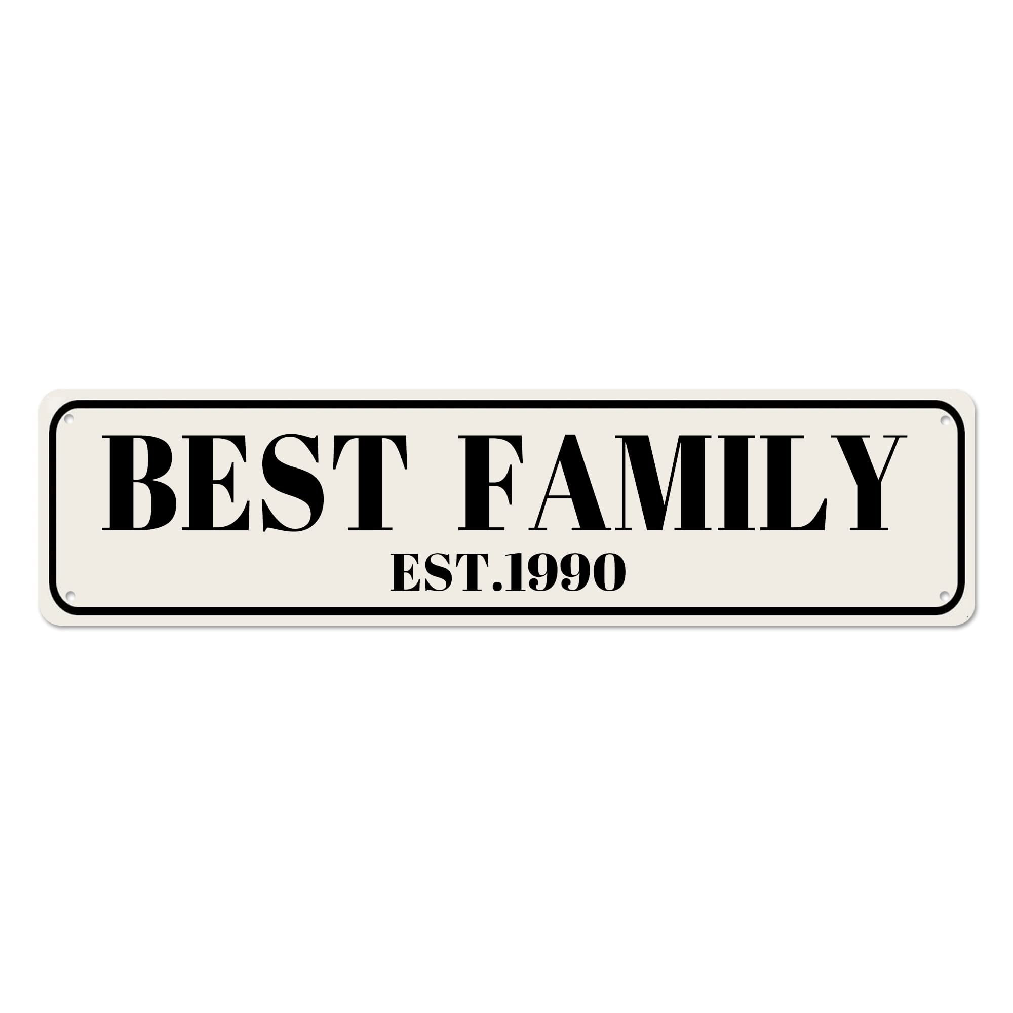 Best Family Est 1990 Sign 1990 Family Sign Family Decor Wall Decor for ...
