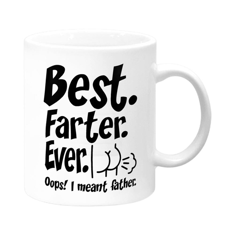 Best Farter Ever Ceramic Mug Mugs Cup Cups Fathers Day Gift Coffee Tea ...
