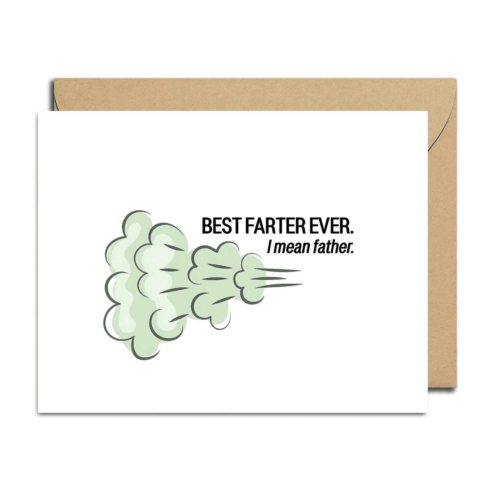 Best Farter Ever Father’s Day Card – Humorous Greeting with Fart ...