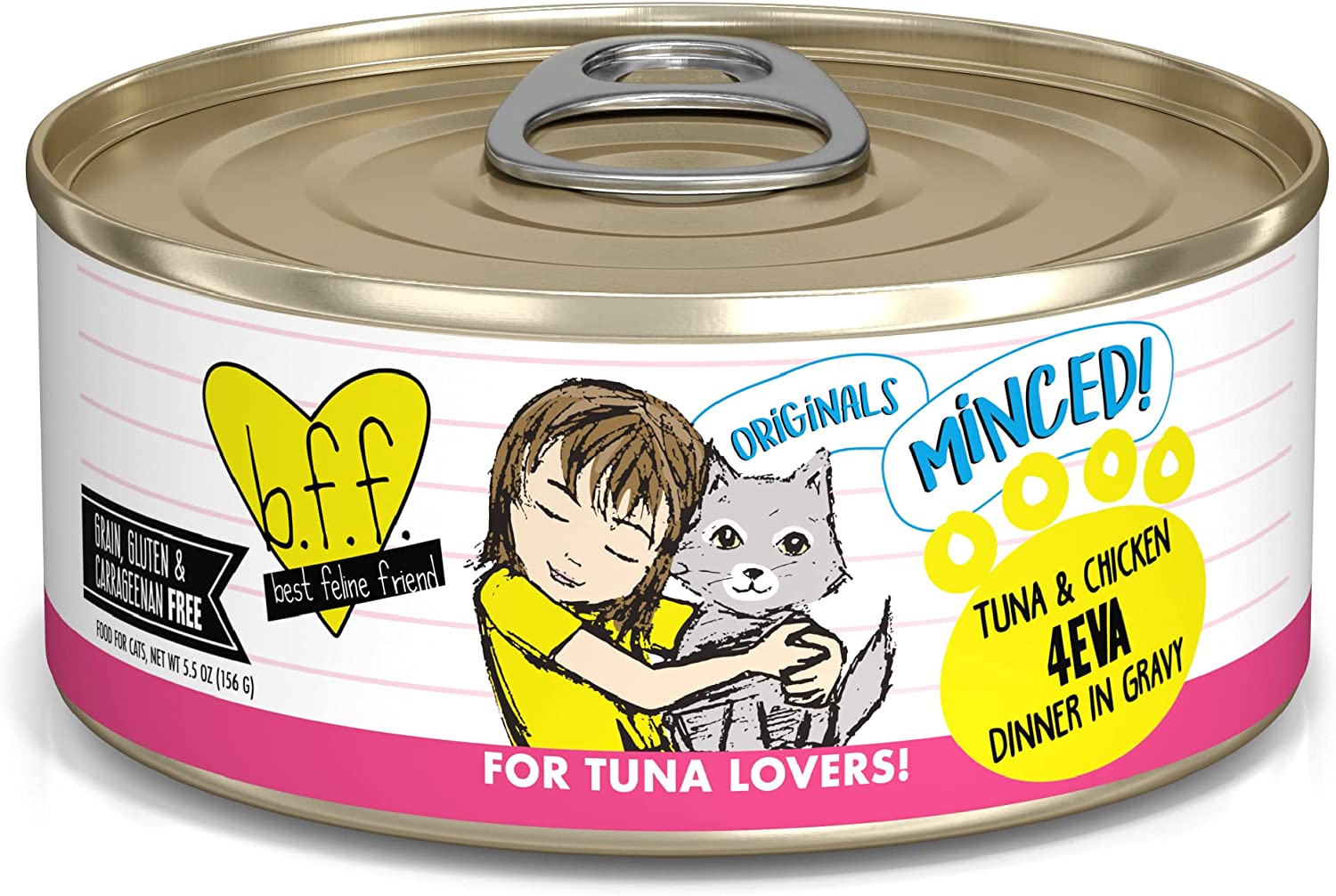 Best Feline Friend (B.F.F.) Tuna & Chicken 4-Eva With Tuna & Chicken In ...