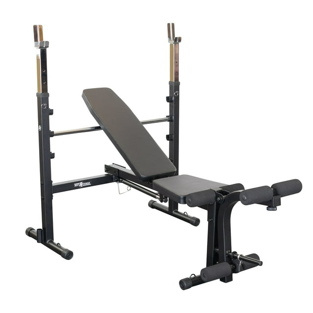 Best Fitness Home Gym Equipment: Adjustable Olympic Bench with Leg ...