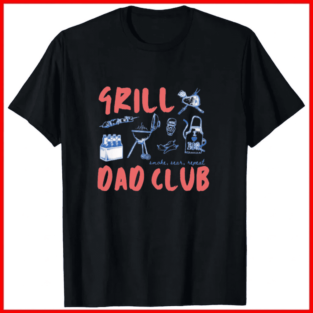 Best Flippin Grill Dad Funny BBQ Master Fatherhood Top Unisex T-Shirt ...