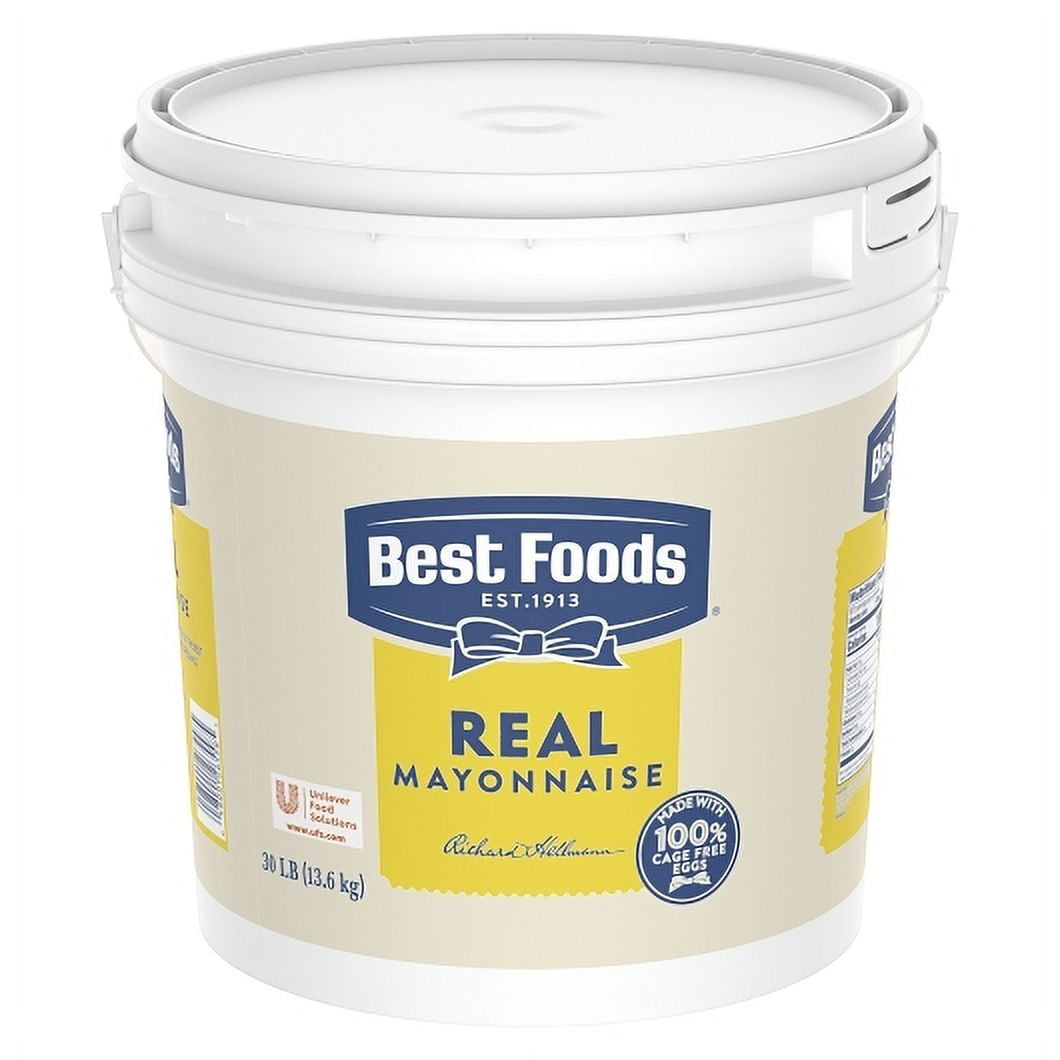 Best Foods Real Mayonnaise Pail, 30 Pound - Walmart.com