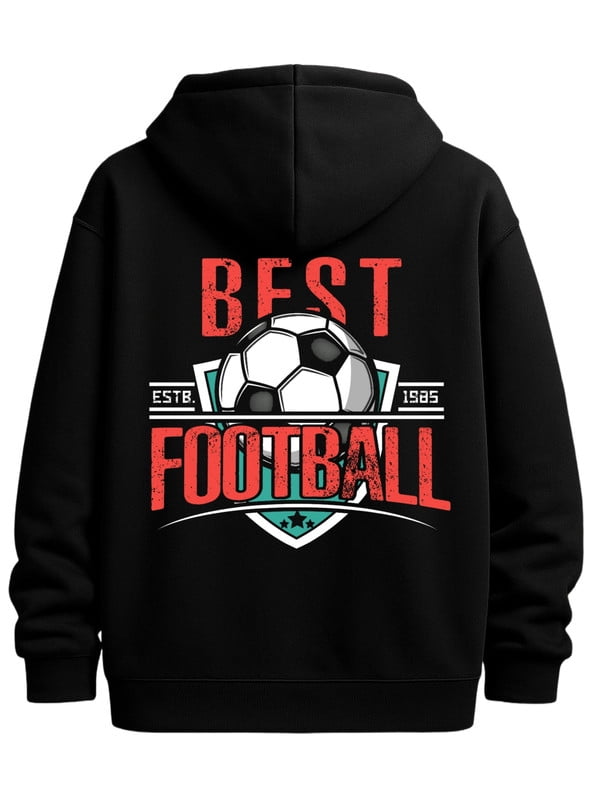 Best Football Hoodie graphic hoodies men's hoodies black For Winter ...