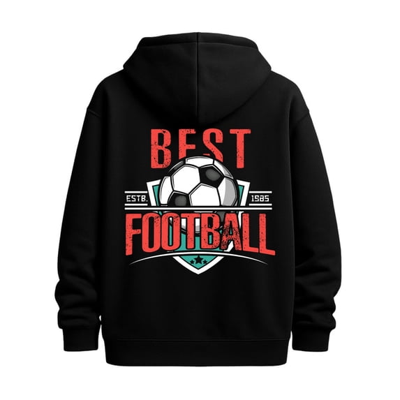 Best Football Hoodie graphic hoodies men's hoodies black For Winter ...