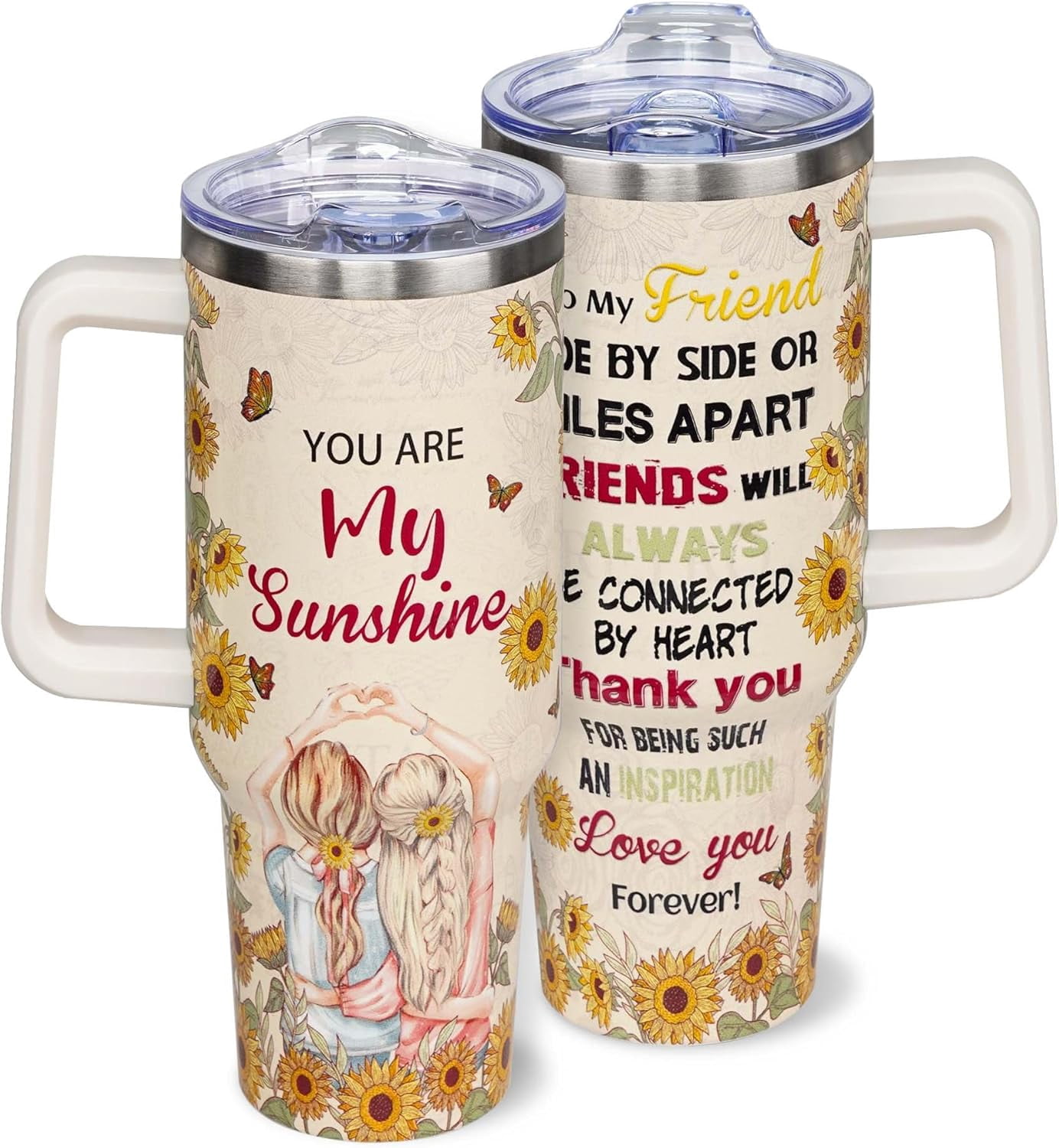Best Friend Birthday Gifts, Friendship Gifts for Women 40 oz Bestie ...