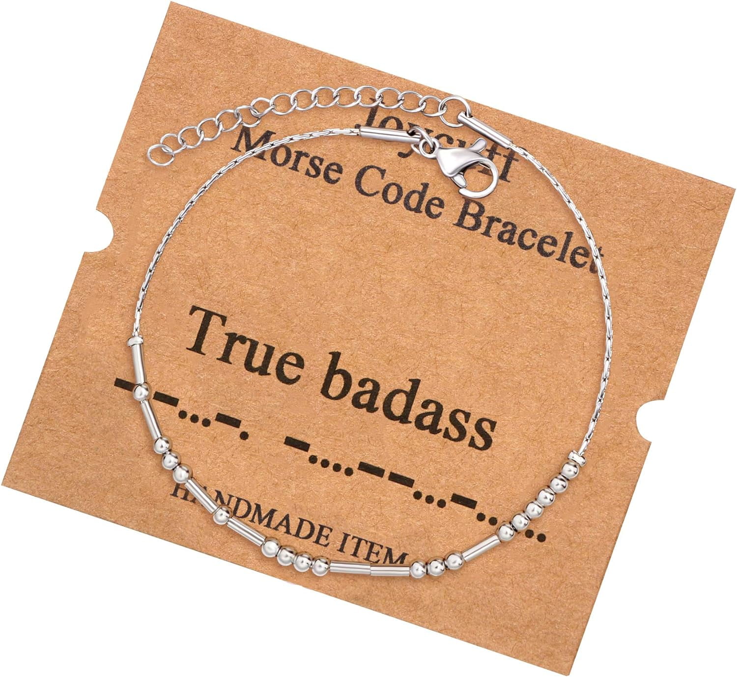 3 Dollar Items My Girl Morse Code Bracelet - Secret Message Jewelry ...