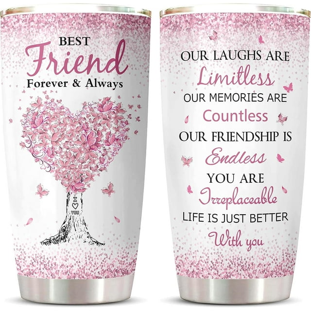 Best Friend Birthday Gifts Tumbler 1PC, Gifts for Best Friends Women ...