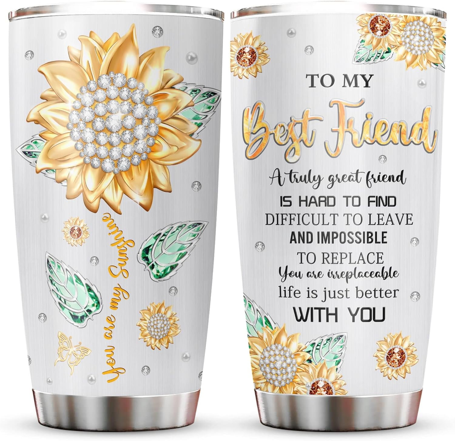 Best Friend Birthday Gifts for Women Tumblers 20oz - Best Friend Coffee ...