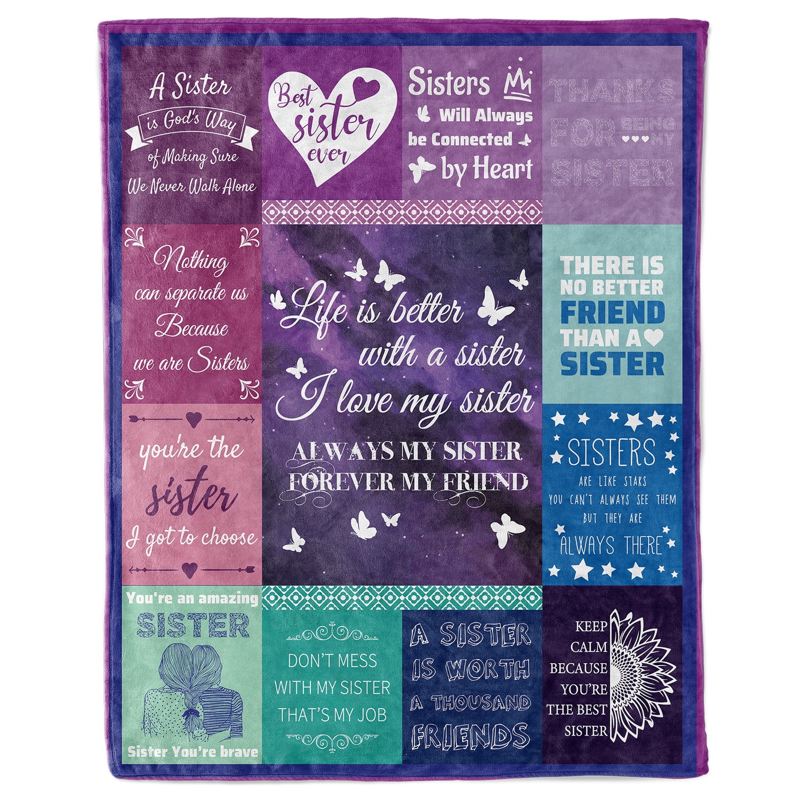 KAAYEE Best Friend Blanket, Best Friend Women Gifts, Best Friend ...