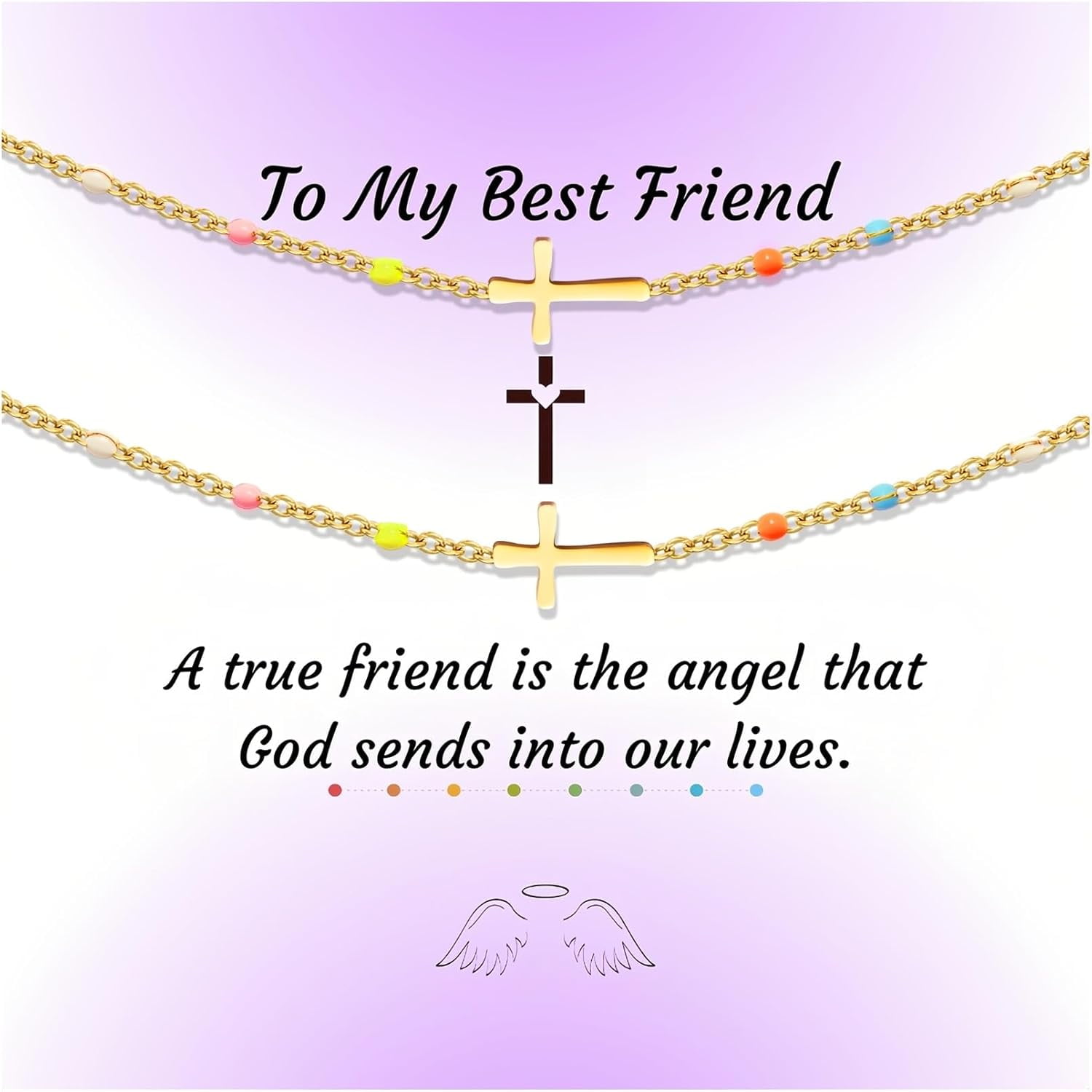 Best Friend Bracelet 14K Gold Plated Matching Friendship Bracelets Best ...