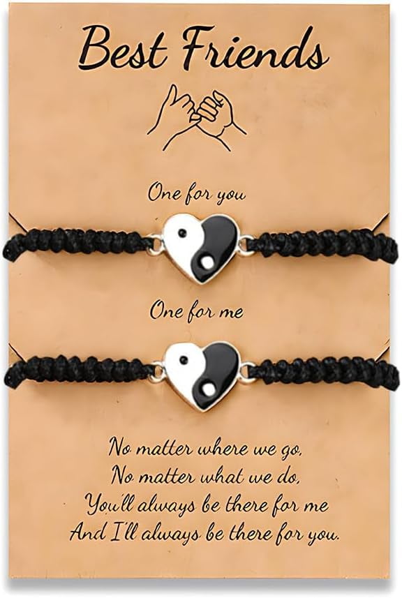 Best Friend Bracelet Friendship Gifts for Best Friends Yin Yang ...