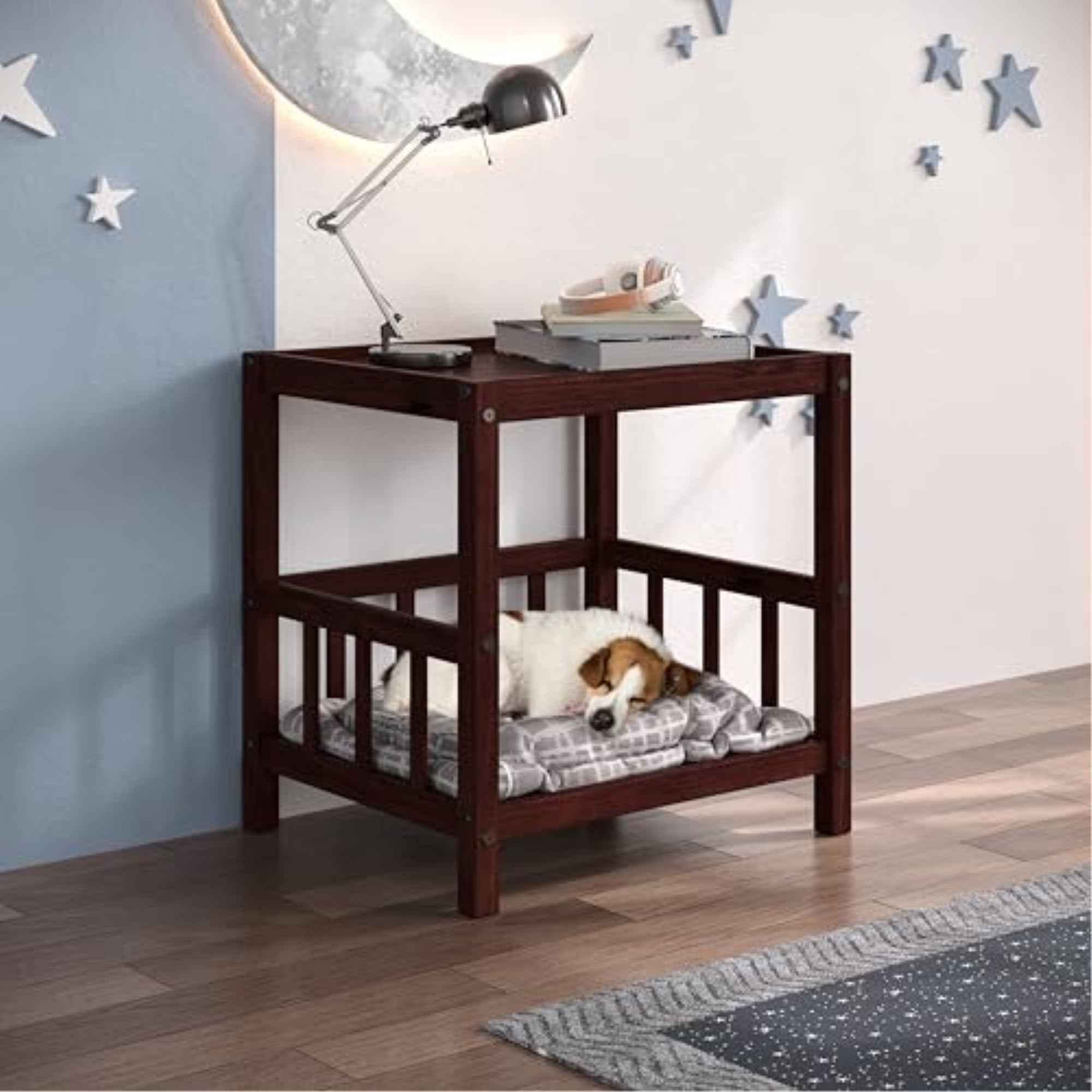 Best Friend Cappuccino Nightstand Pet End Table - Walmart.com