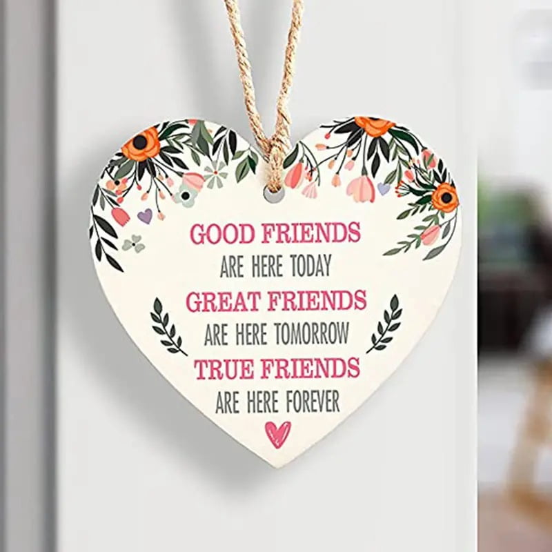"Best Friend" - Celebrate the Beauty of Friendship with a Heart-shaped ...