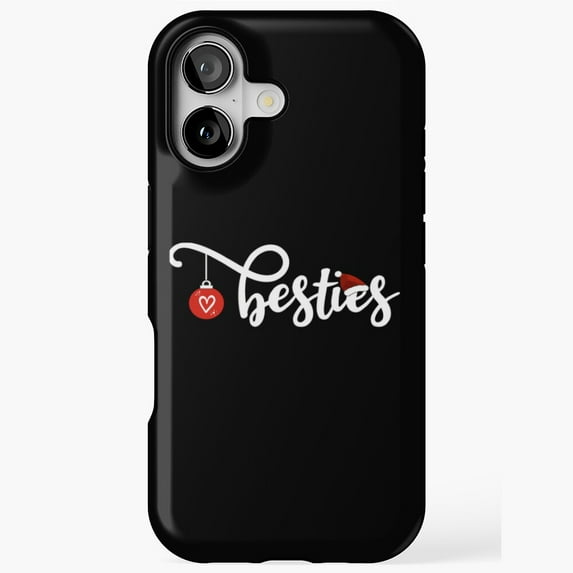 Best Friend Christmas Protective Cover for iPhone 11 12 13 14 15 16 17 ...