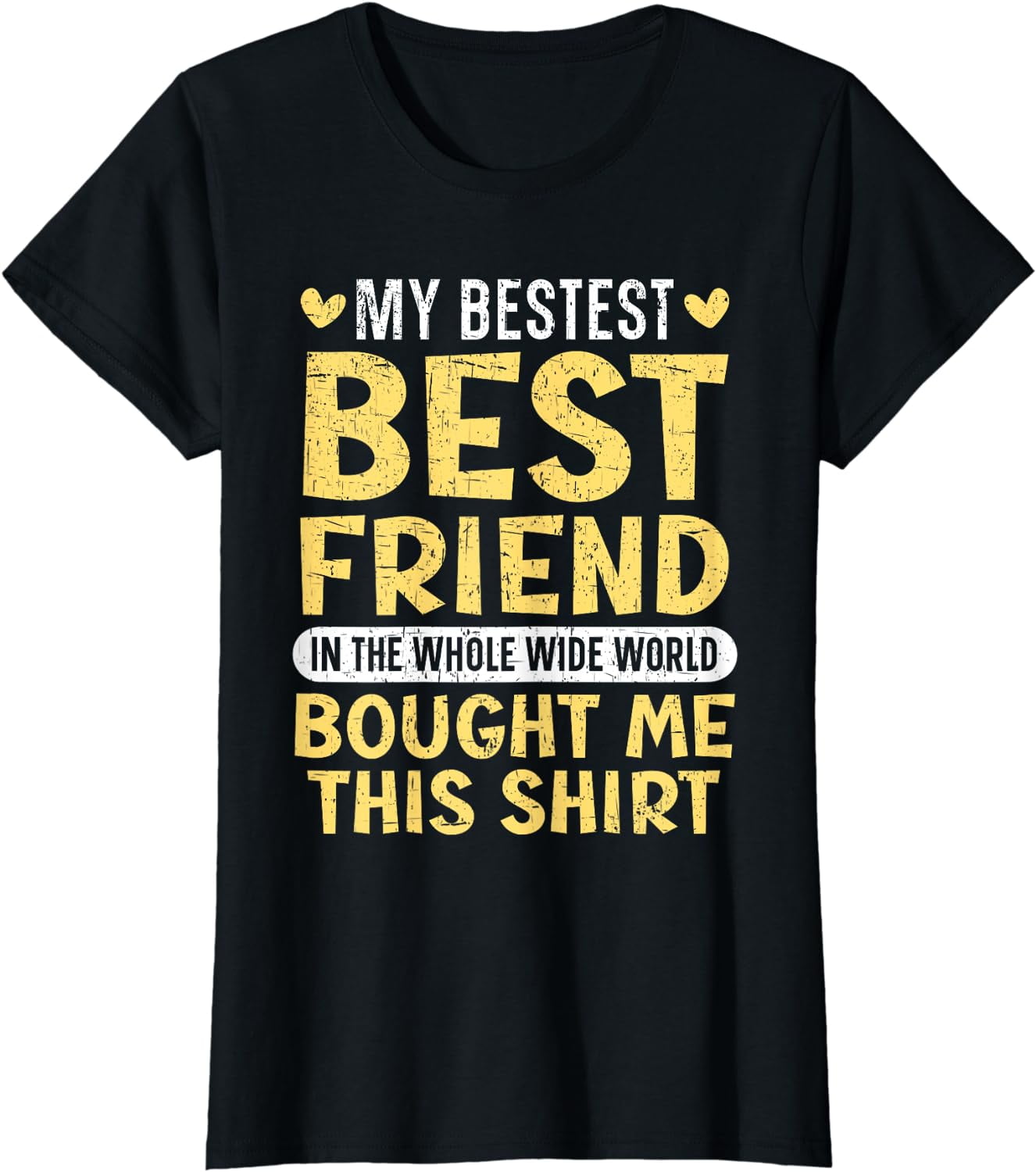 Best Friend Forever Friendship Bestie BFF Squad T-Shirt - Walmart.com