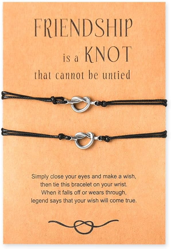 Best Friend Friendship Bracelets for 2 Bff Birthday Gifts for Friends ...