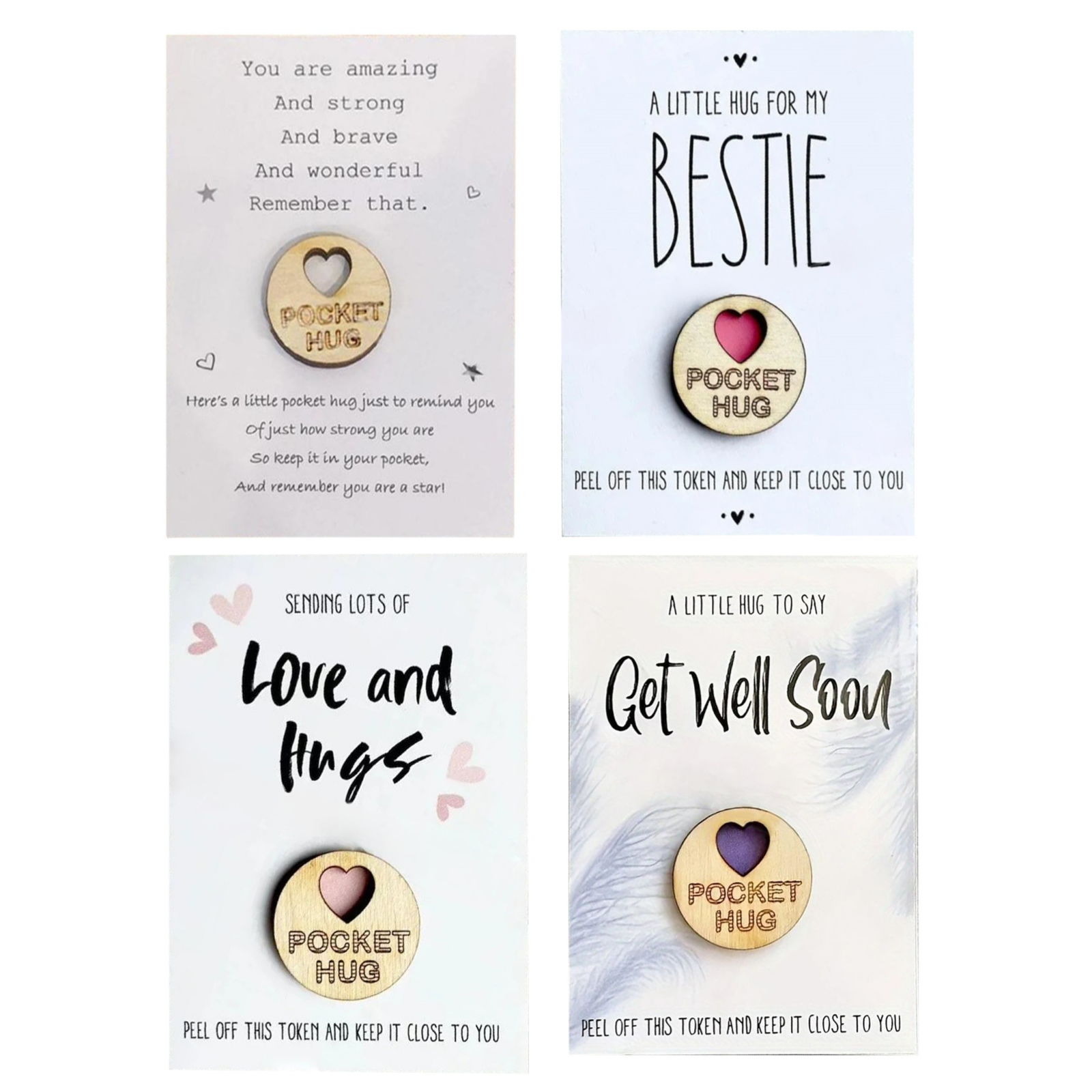 Best Friend Gifts Thank You Cards You Are Amazing Strong And Wonderful ...