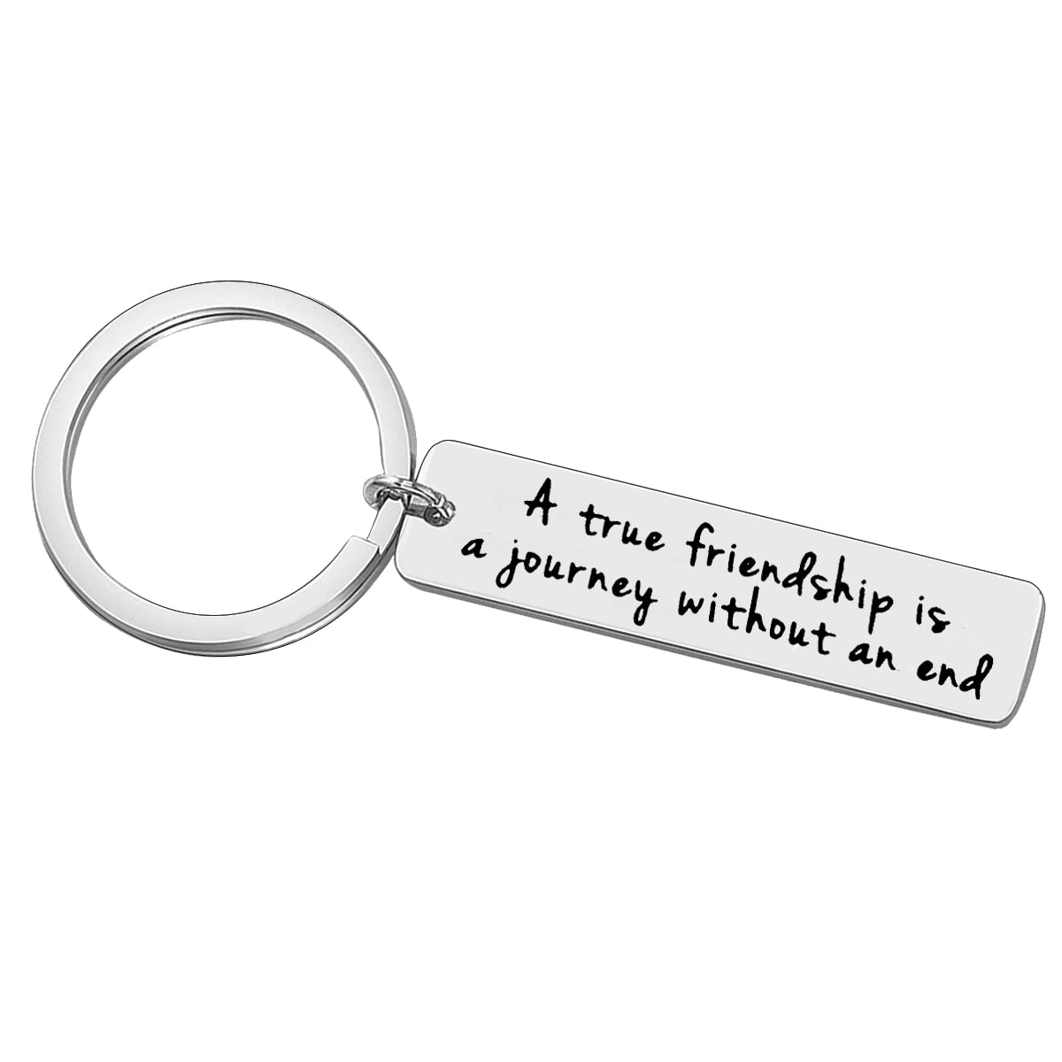 Best Friend Keyring Long Distance Friendship Gift A True Friendship is ...