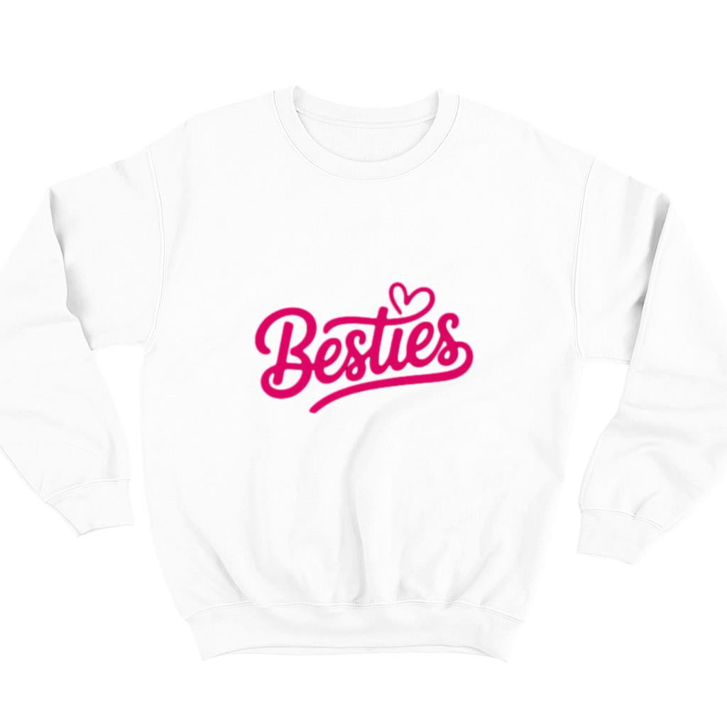 Best Friend Matching Bestie BFF Sister Bonding Themed Graphic Print ...