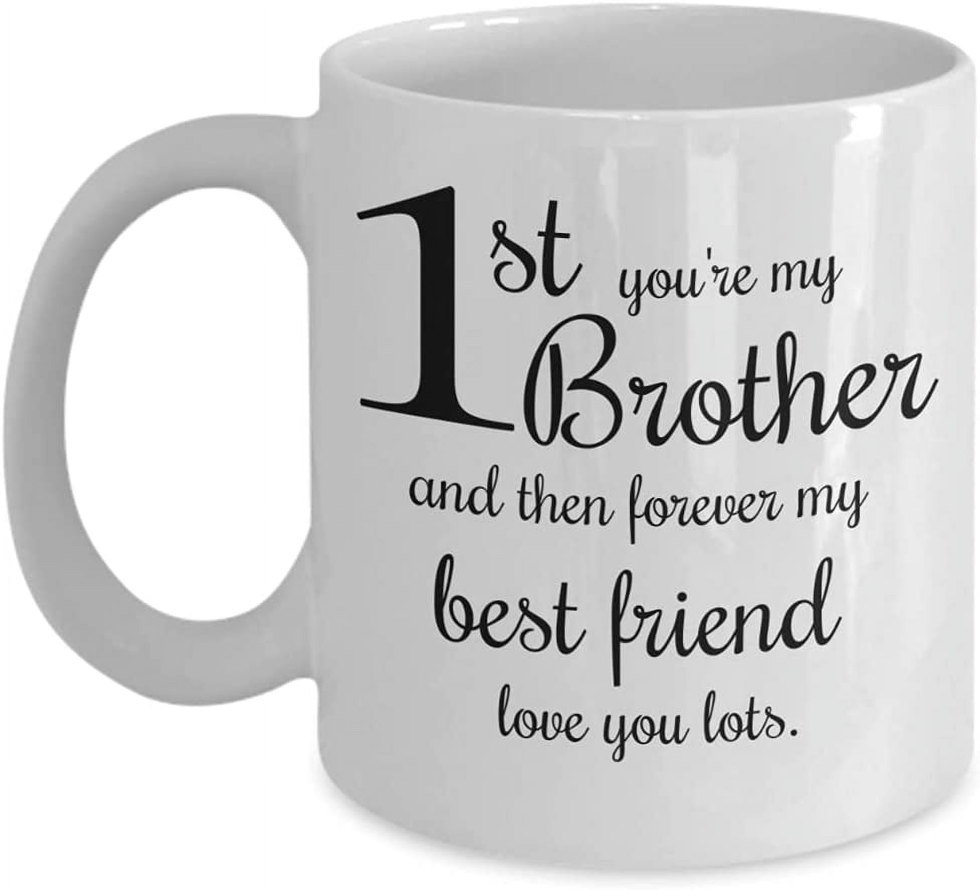 Best Friend Mom Dad Brother Gifts, Sibling Coffee Mug, Step Brother ...