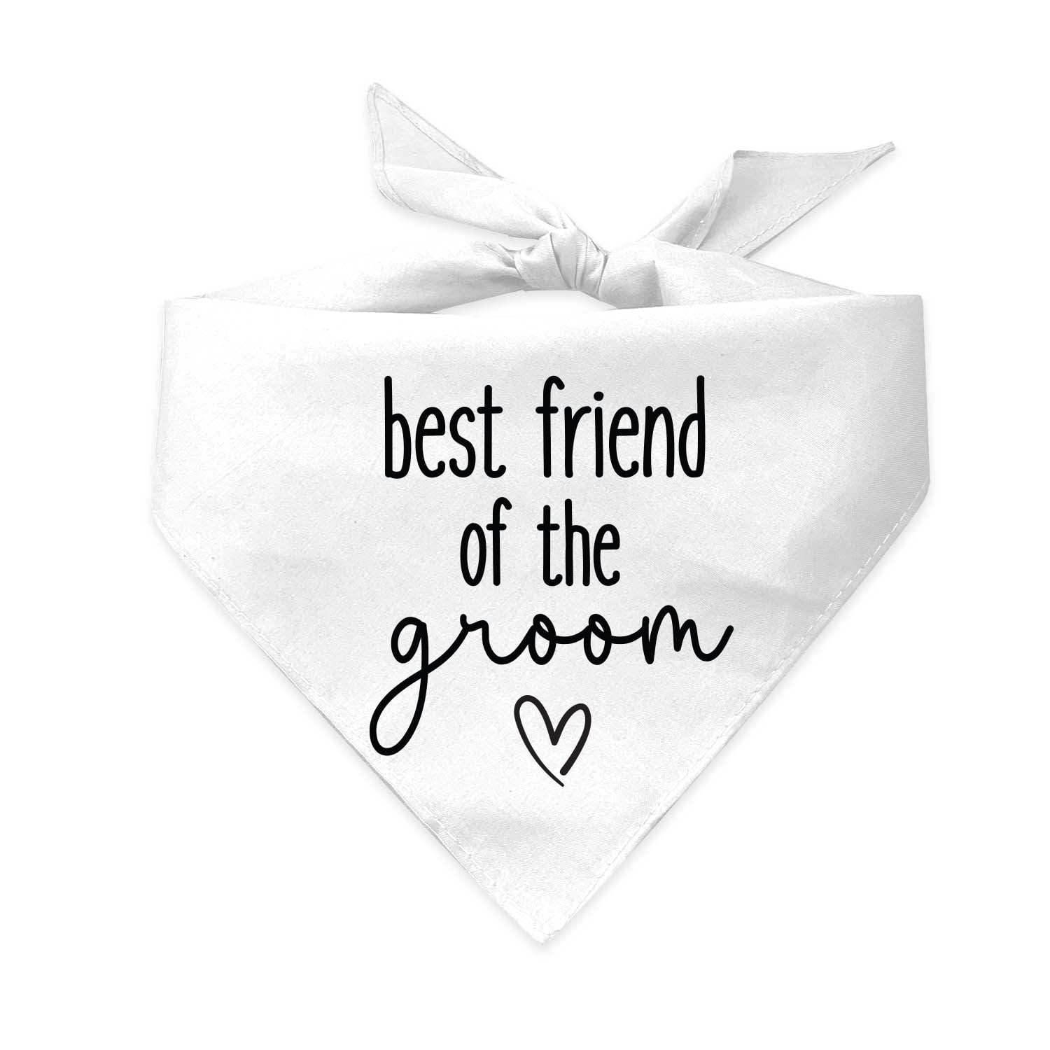 Best Friend Of The Groom Wedding Triangle Dog Bandana - Walmart.com