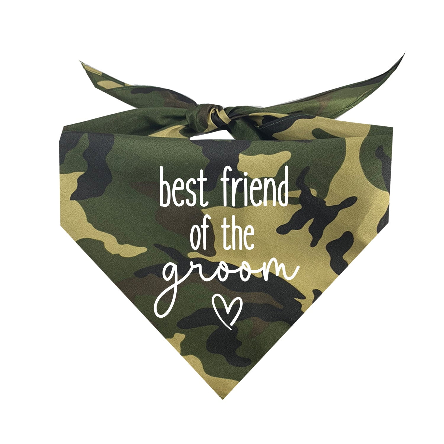 Best Friend Of The Groom Wedding Triangle Dog Bandana - Walmart.com