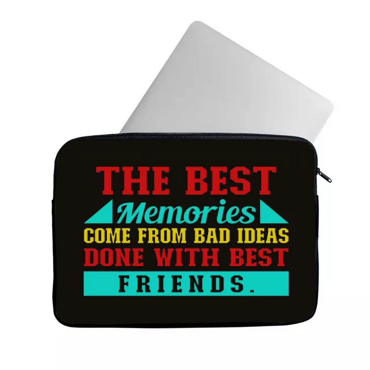 Best Friend Quotes MacBook Pro 14" Sleeve - Funny Design Laptop Sleeve ...