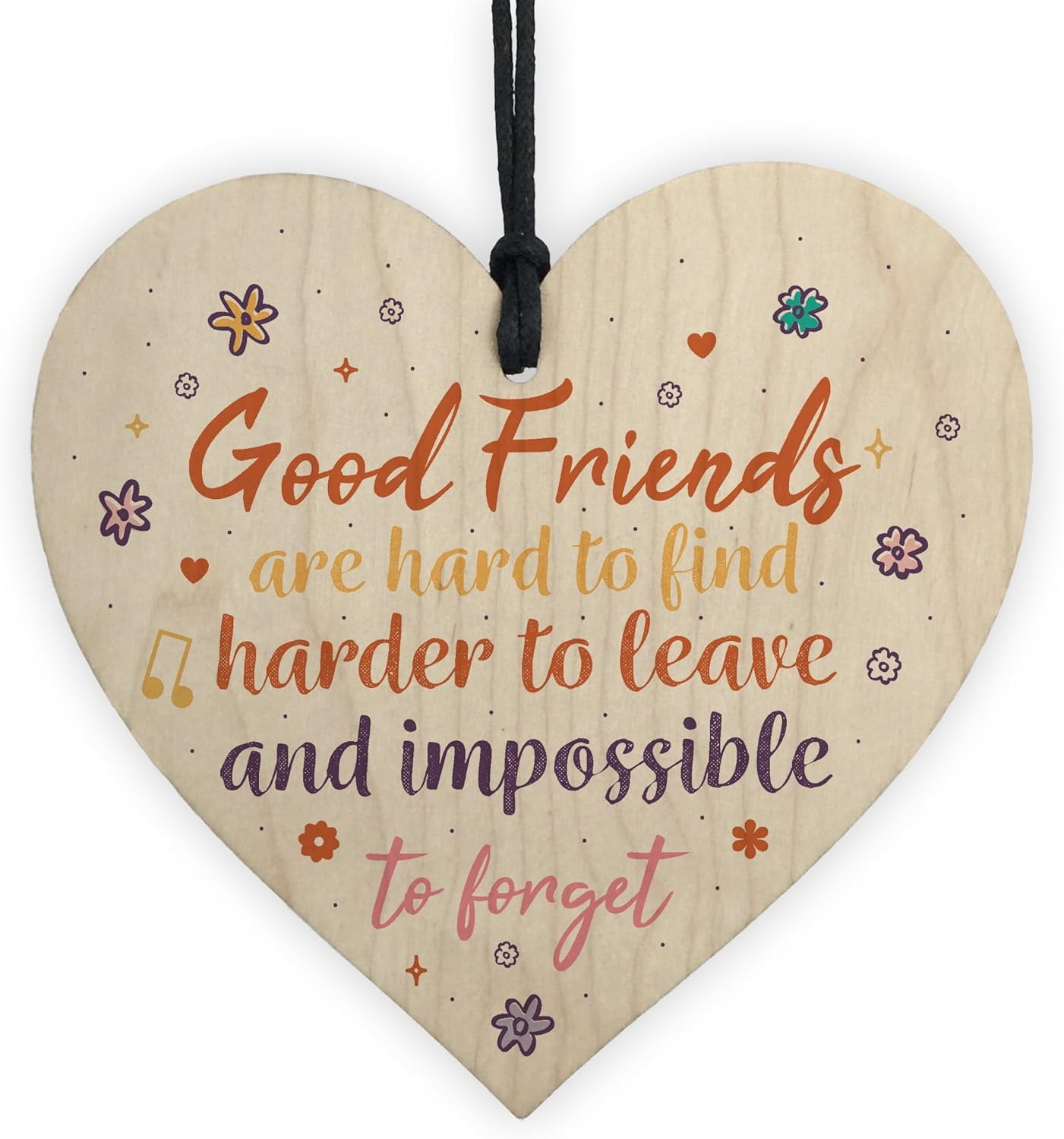 Best Friend Sign Friendship Plaque Handmade Shabby Chic Wooden Hanging ...