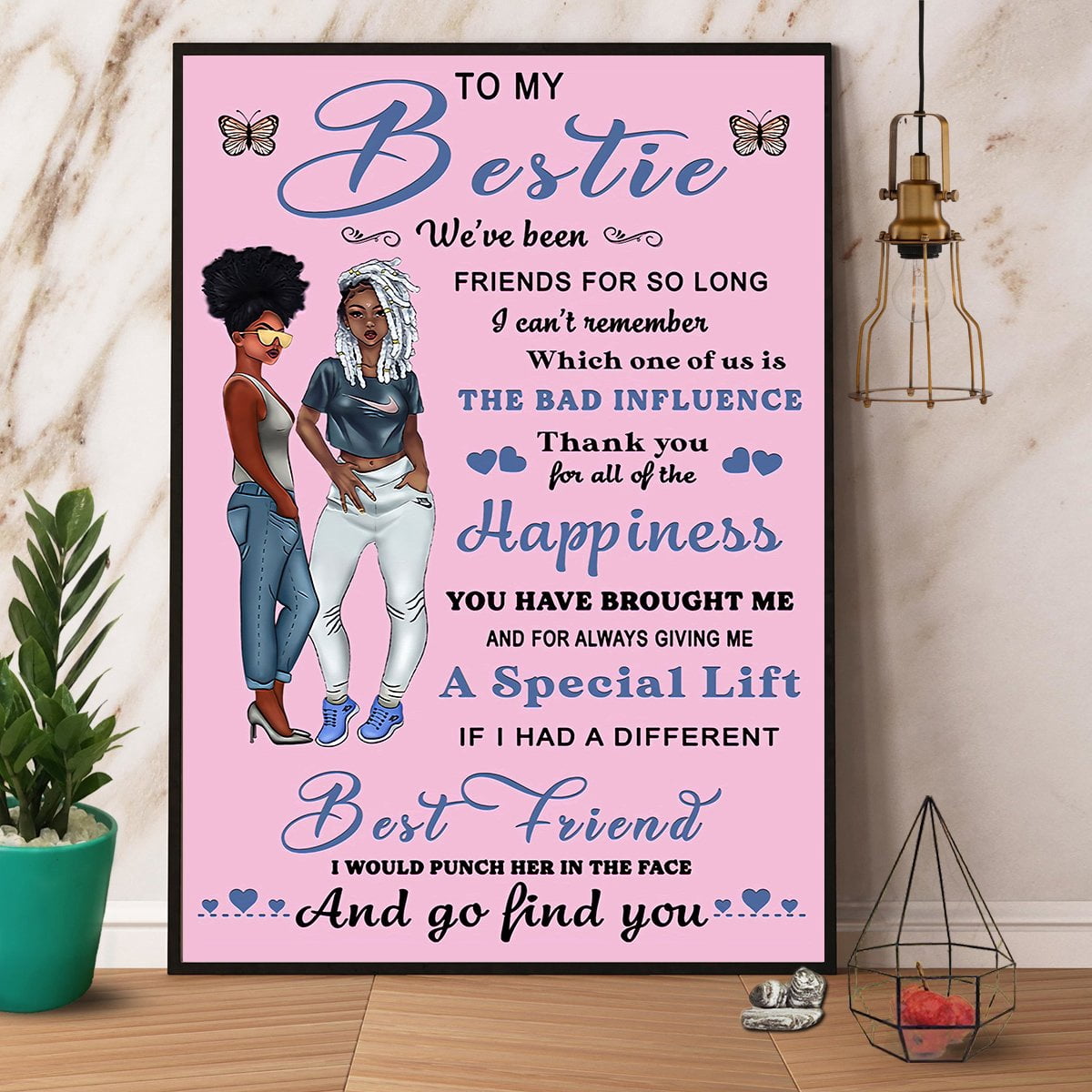 Best Friend To My Bestie Thank You For All Of The Happiness Paper ...