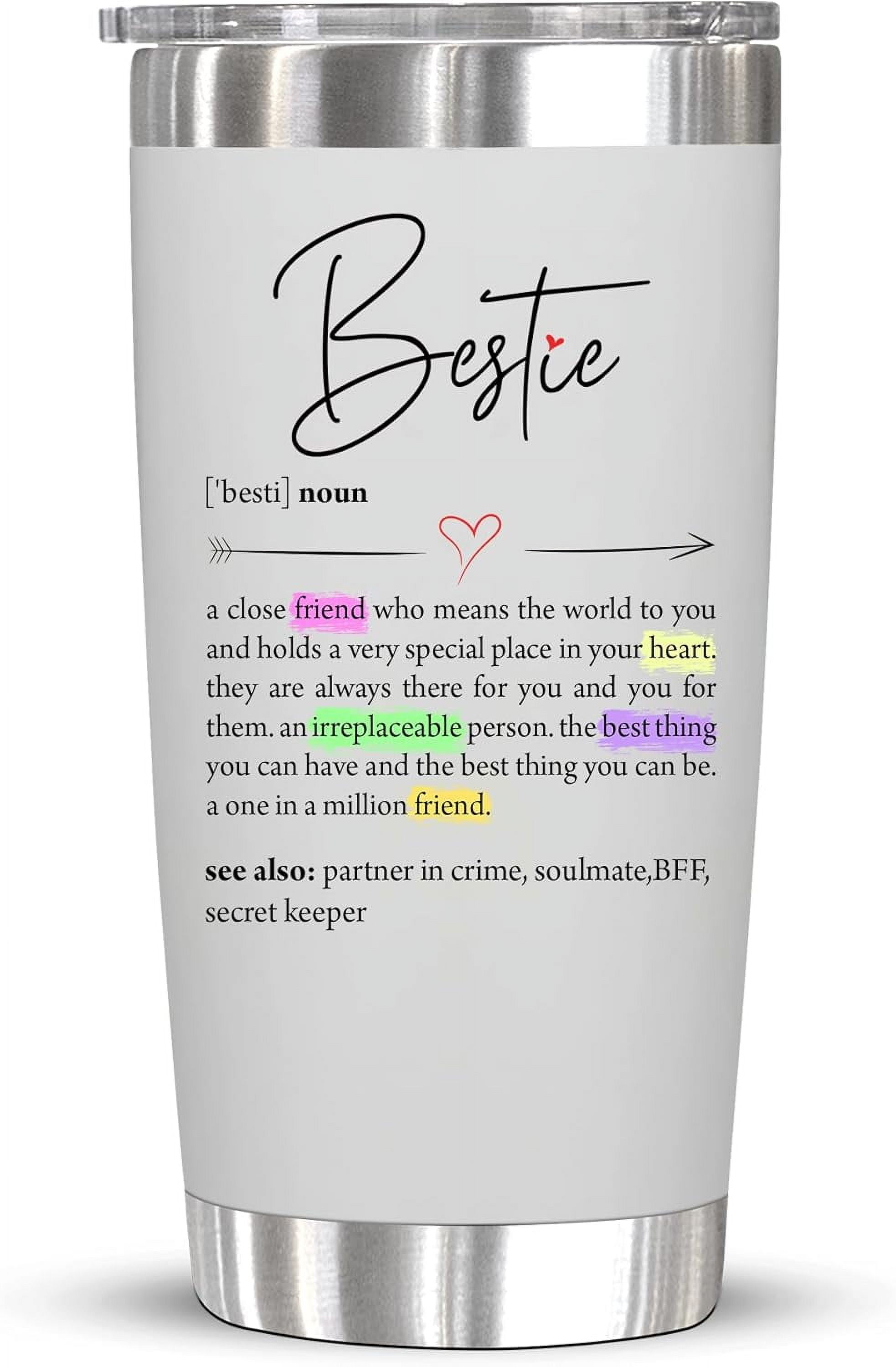 Best Friend Tumbler 20 Oz Stainless Steel Ideal Friendship and ...