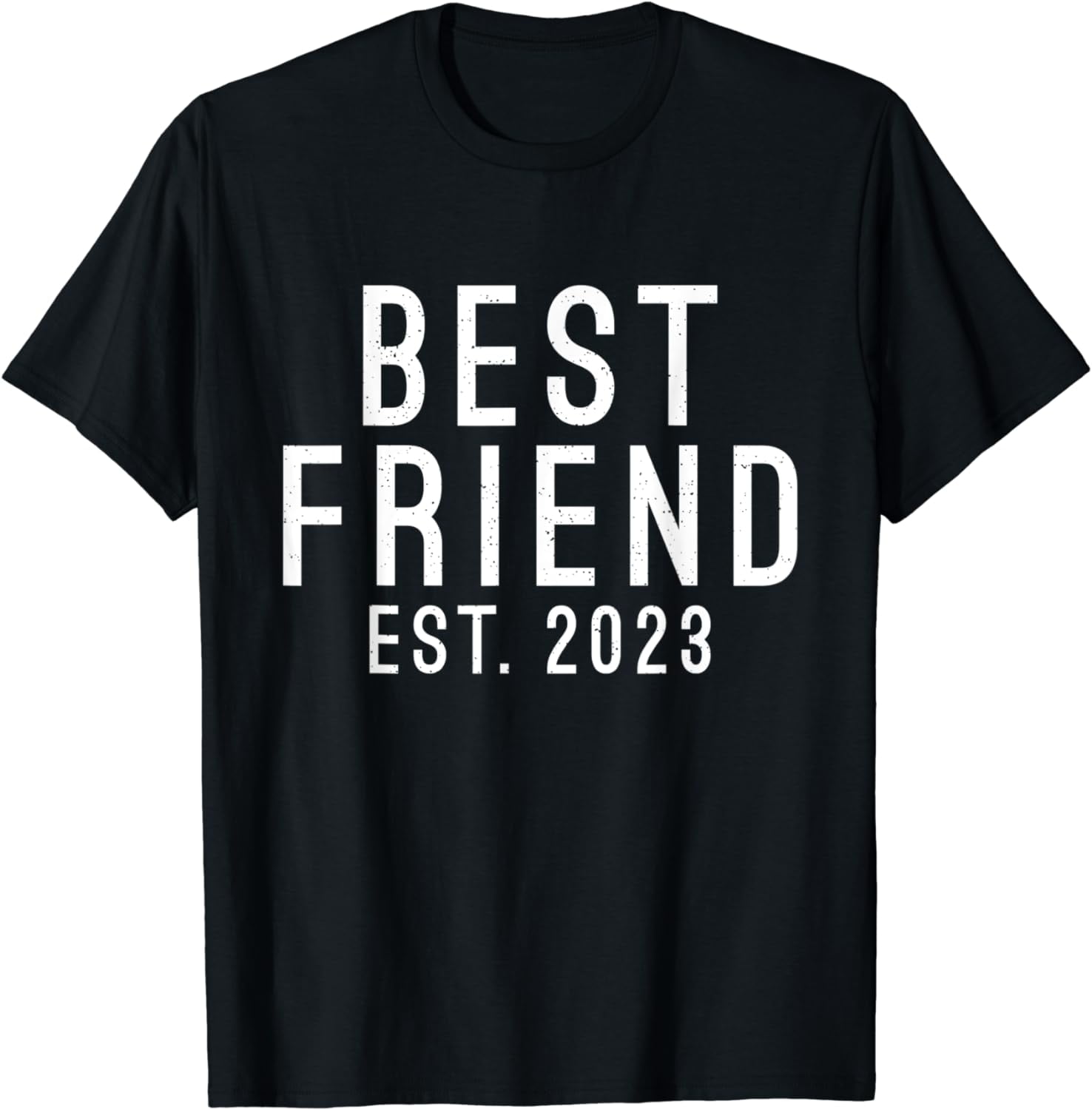 Best Friend est. 2023 Friendship T-Shirt - Walmart.com