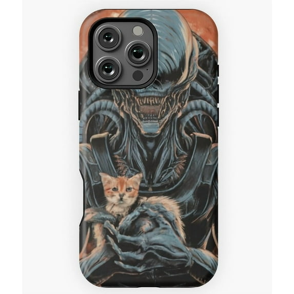 Best Friends Alien and Predator M1063 Phone Case for iPhone 17 16 15 14 ...