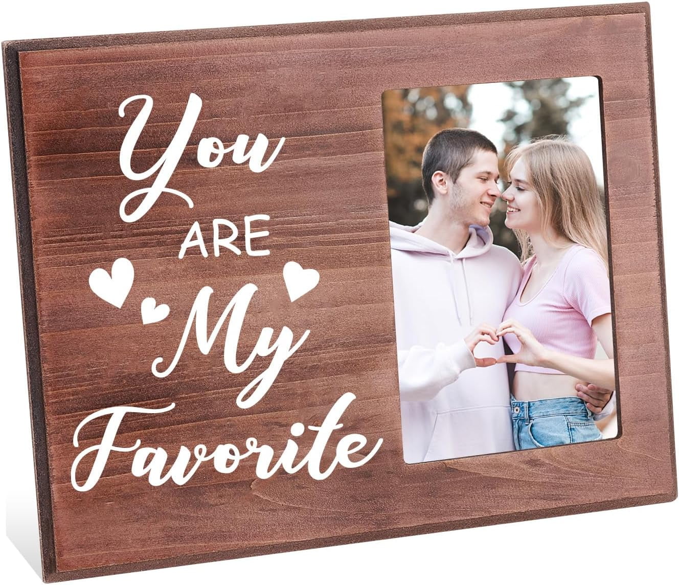 Best Friends Couples Photo Frame Gift Wood Photo Frame for 4x6 Inch ...