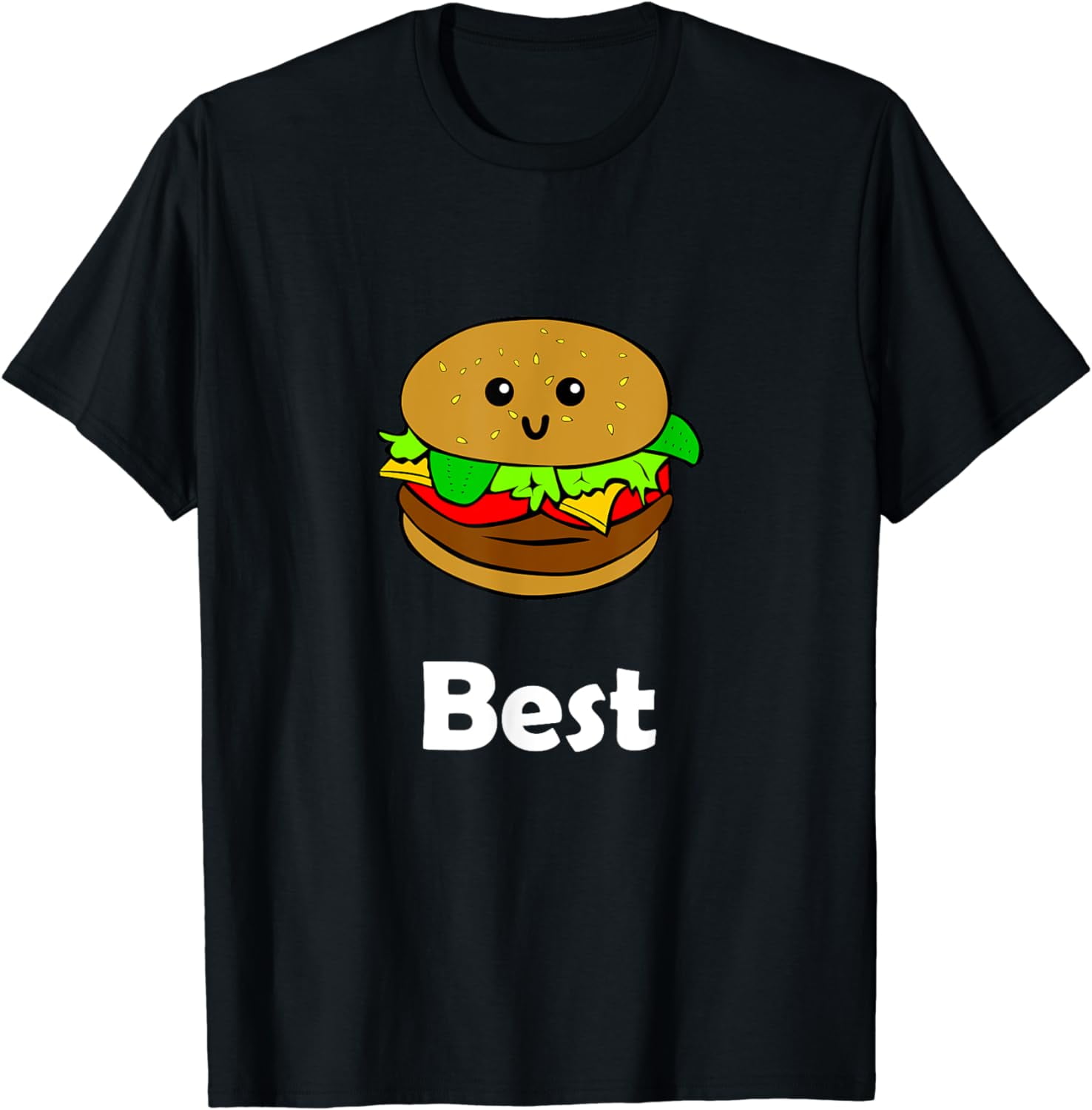 Best Friends Ever Hamburger French Fries Soda Cotton T-Shirts Tee ...