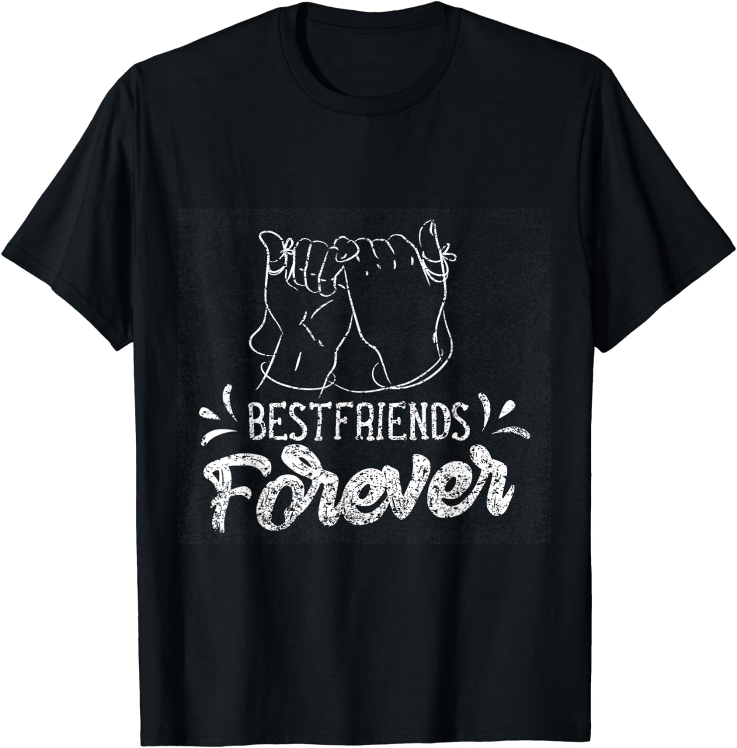 Best Friends Forever Buddy Friend Friendship T-Shirt - Walmart.com