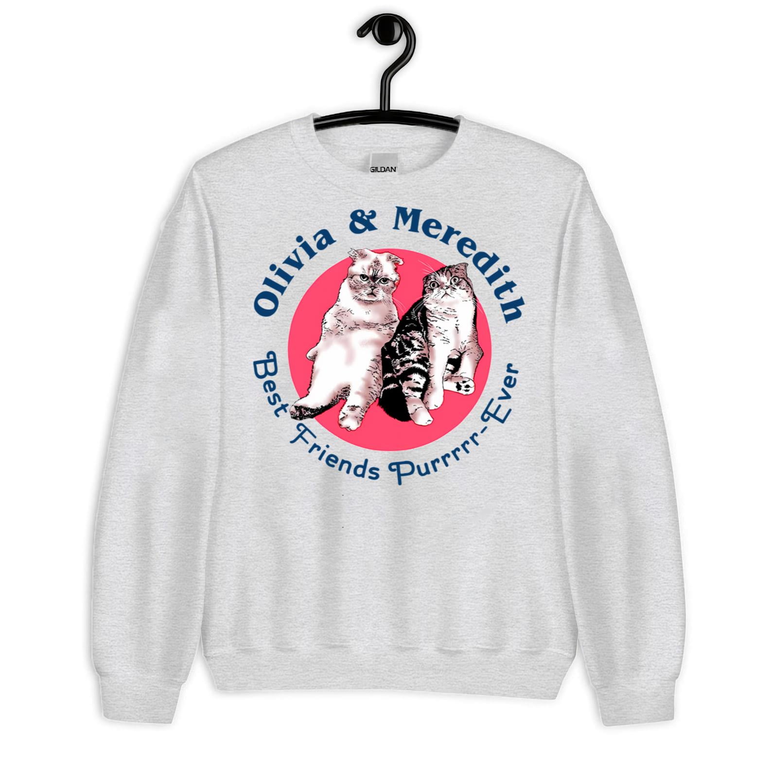 Best Friends Forever Cat-Themed Shirt-TH4458 - Walmart.com